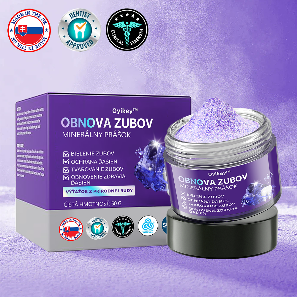 Oyikey™ obnovu zubov Minerálny prášok 💋 (odporúčané SKZL) – CozyCornercz